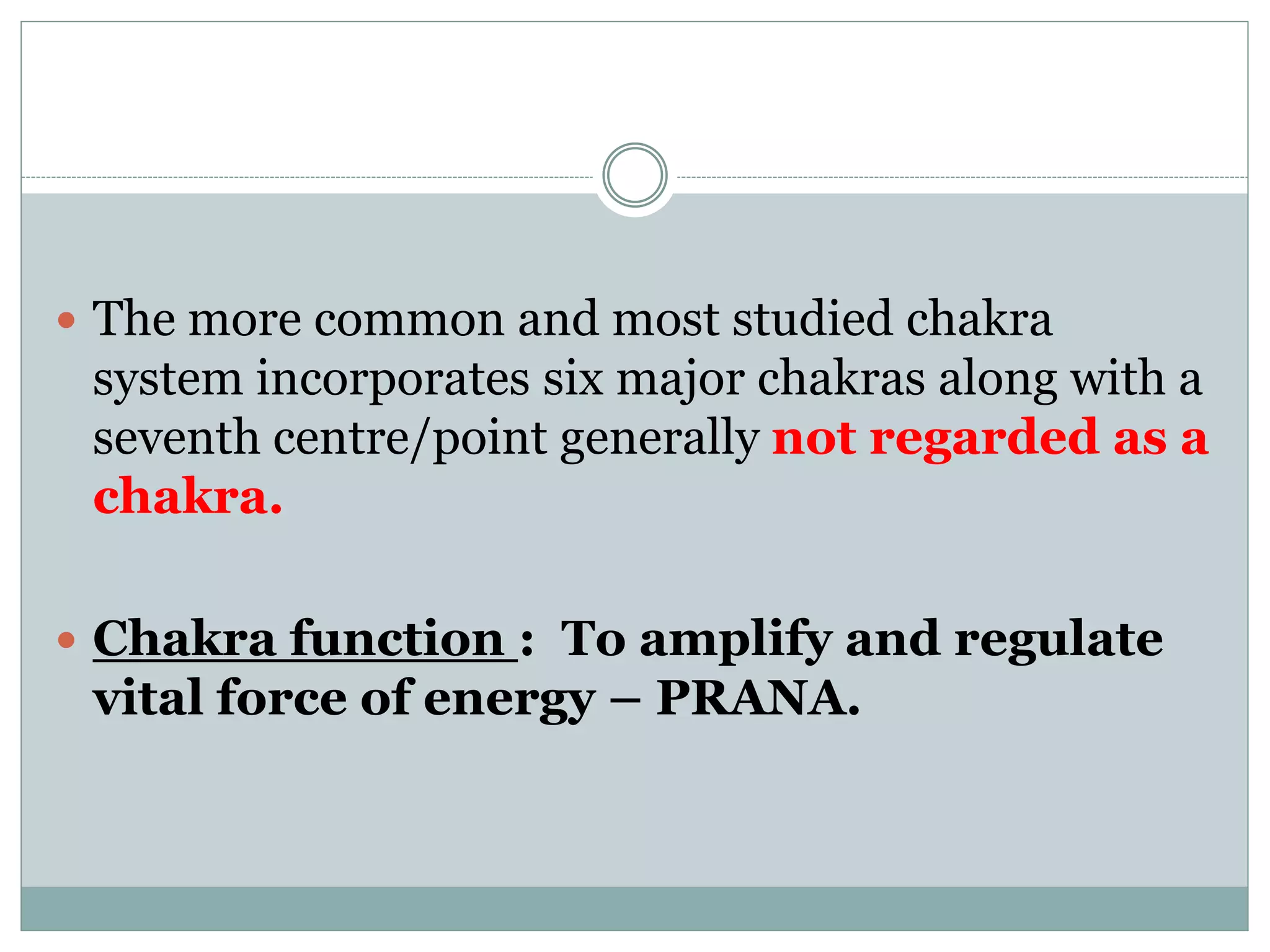 Shatchakra | PPTX