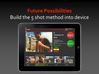 Shooting better video, Introduction to 5 shot method | PPTX