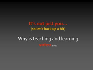 Shooting better video, Introduction to 5 shot method | PPTX