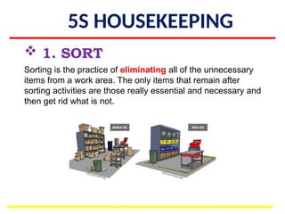 Benefits and Value of 5S Housekeeping... | PPTX