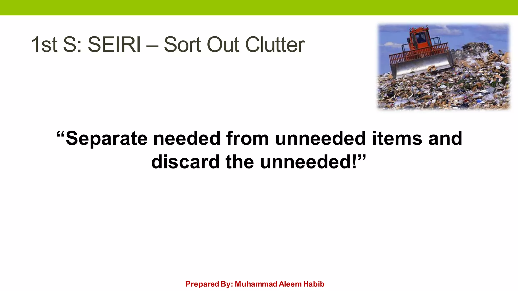 5s Housekeeping Standard Pdf