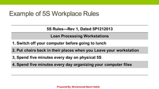 5S Housekeeping Standard | PDF