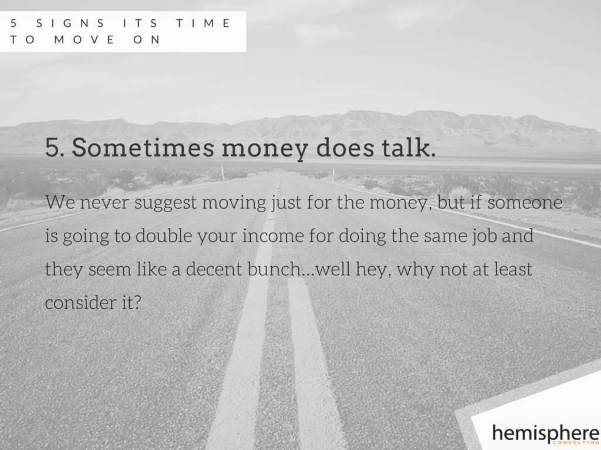 5 Signs Its Time To Move On | PPT