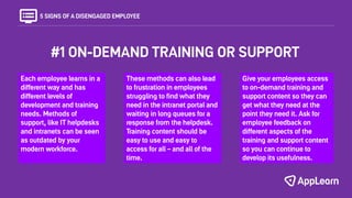 5 Signs of a Disengaged Employee | PDF