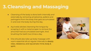 TOP AYURVEDIC LIFESTYLE TIPS | PPTX
