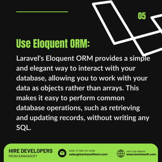 5 Simple Laravel Tips and Tricks | PDF