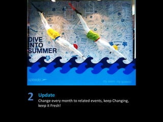 5 simple steps winning retail window displays | PPT