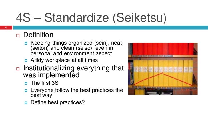 5 s in office environment