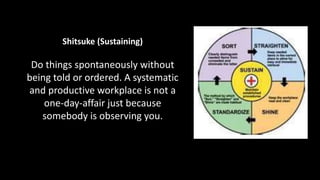 5s in the workplace | PPTX