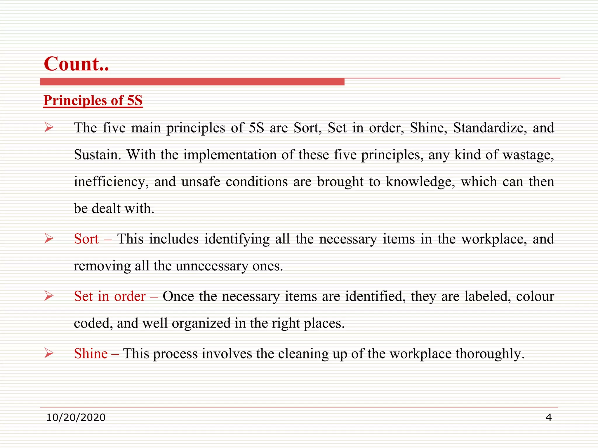 5s in Total Quality Management | PDF