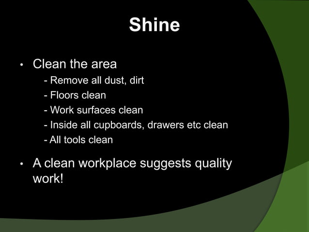 5s a basic introduction | PPTX | Business | Business and Finance