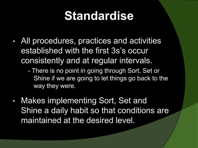 5s a basic introduction | PPTX | Business | Business and Finance