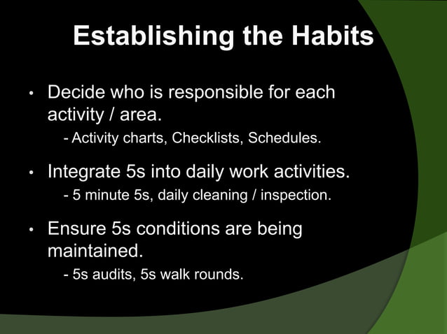 5s a basic introduction | PPTX | Business | Business and Finance