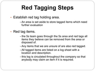 5s introduction - printer friendly version | PPT