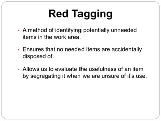 5s introduction - printer friendly version | PPT