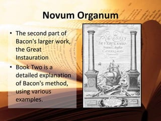 Sir Francis Bacon | PPTX