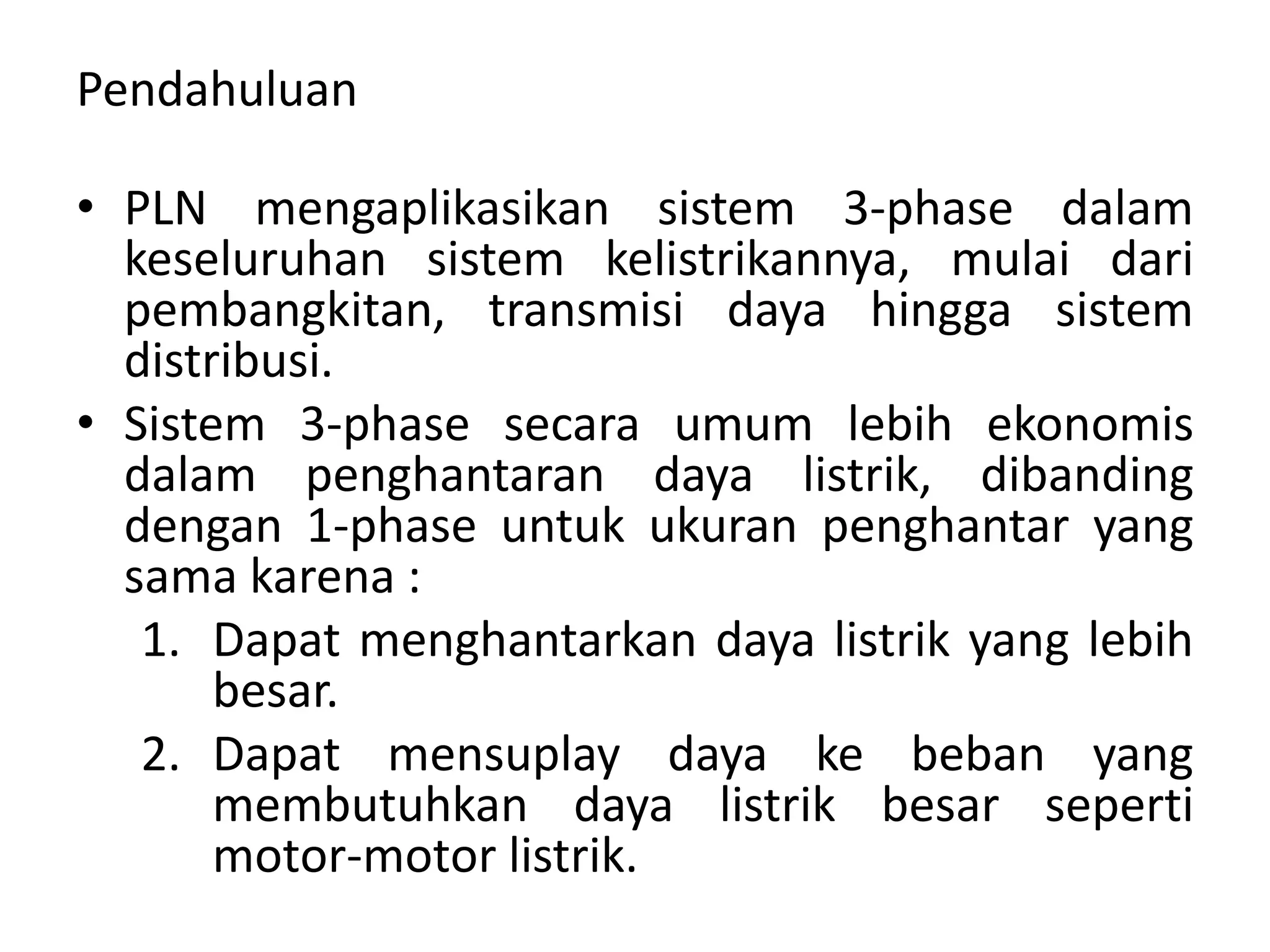 5 Sistem 3 Phasa | PPTX