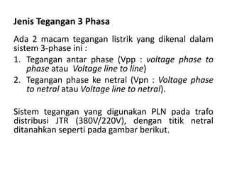 5 Sistem 3 Phasa | PPTX