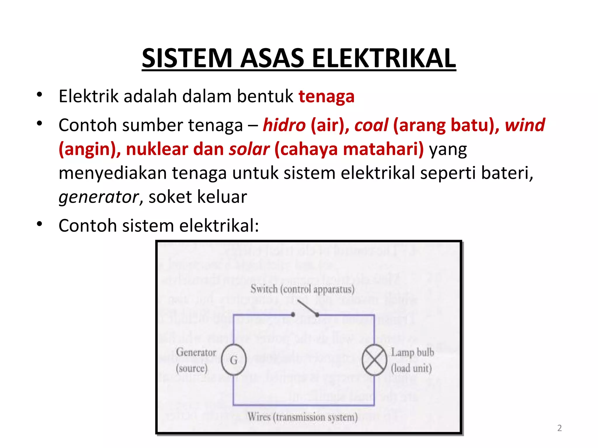5 sistem bekalan elektrik latest | PPT