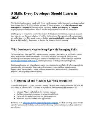 5 Skills Every Developer Should Learn in 2025.pdf