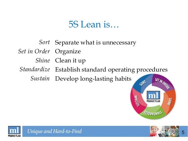 5S Lean for Healthcare