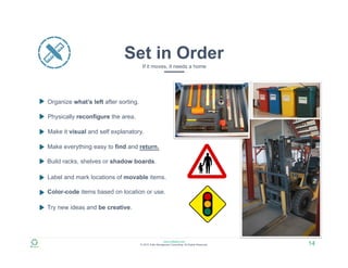 5S: A Lean Transformation Tool | PDF