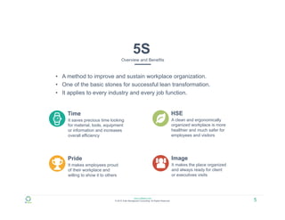 5S: A Lean Transformation Tool | PDF
