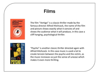 5 slides about thriller | PPT