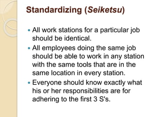 5 s management | PPTX