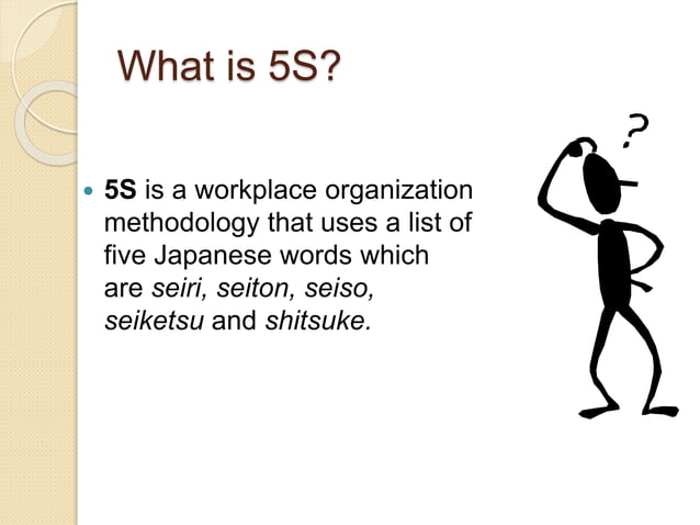 5 s management | PPTX