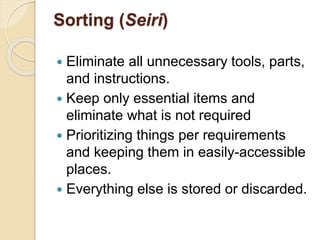 5 s management | PPTX