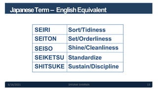 5 s methodology | PPTX