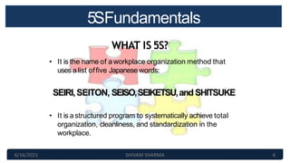 5 s methodology | PPTX