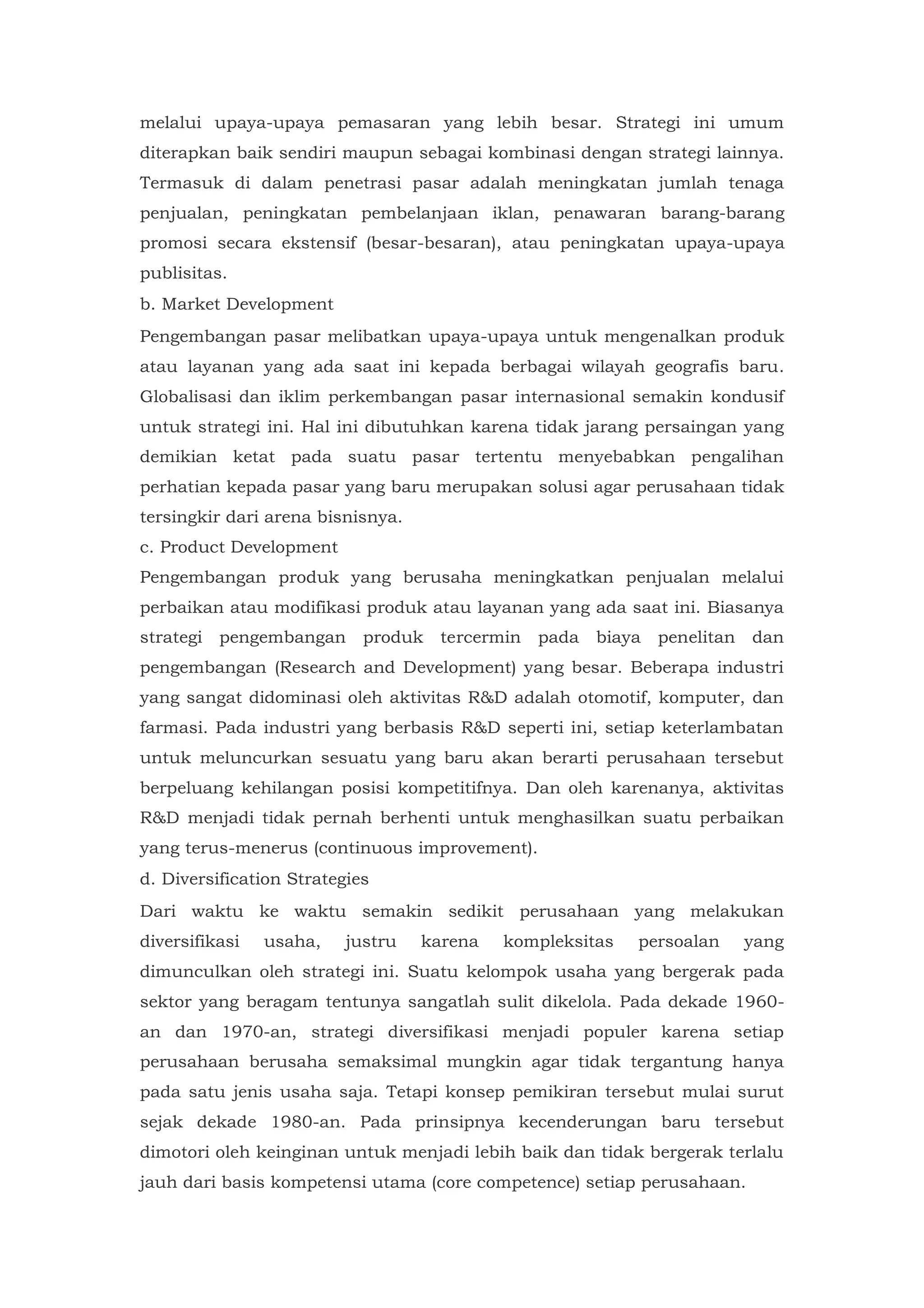 5, sm, maharani gustianingtyas, hapzi ali, strategic management, tipe tipe strategi, bentuk ...