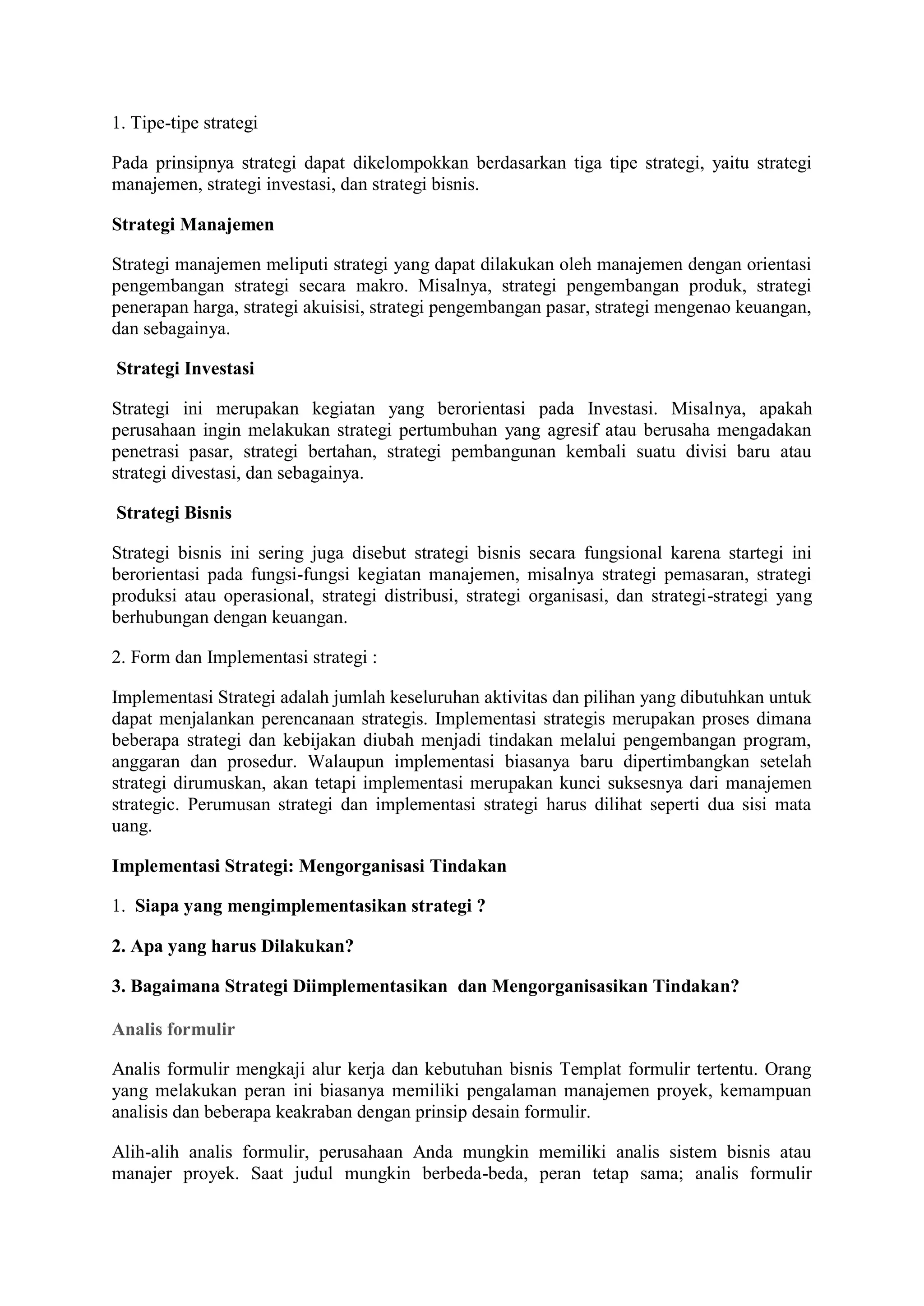 5, sm, maswanih, hafzi ali, tipe tipe strategi, bentuk strategi ...