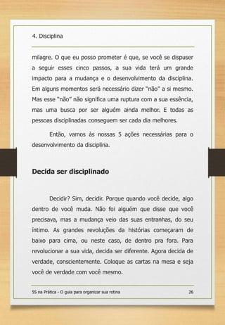 5S na Prática - O guia para organizar sua rotina - Versão Reduzida | PDF