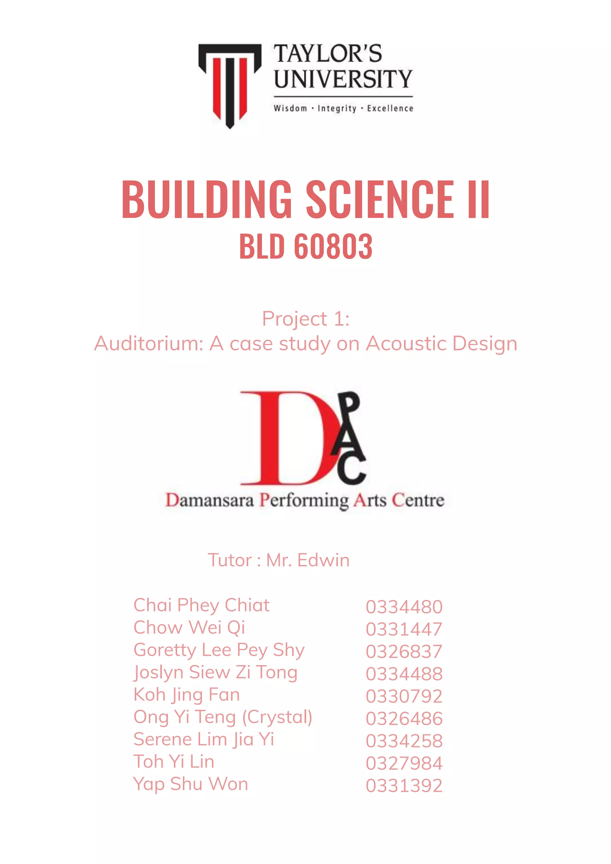 Building Science II Project 1 Report | PDF | Home & Garden