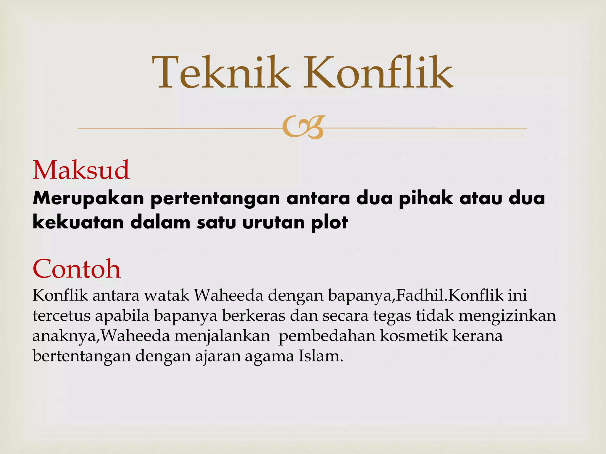 5 sn tirani bina teknik plot | PPTX