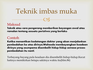 5 sn tirani bina teknik plot | PPTX