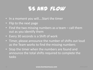 5S numbers game | PPTX