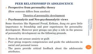 Unit-5 Social Development in Adolescent Psychology | PDF | Parenting ...