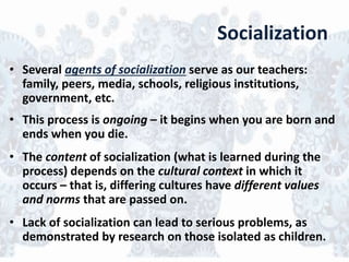 Week 3: Socialization | PPTX