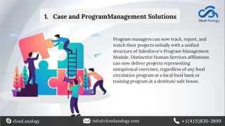 5 Solutions For Program And Case Management By Salesforce | PPTX