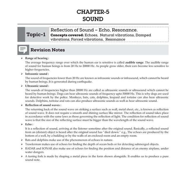 5 Sound ICSE CLASS 10 Sound ICSE CLASS 10 | PDF