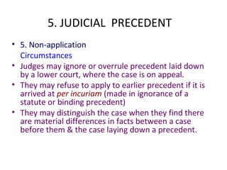 5 sources of law lecture | PPT
