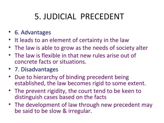 5 sources of law lecture | PPT