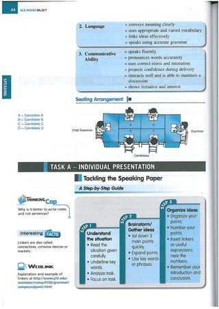 5 speaking component (part 1) (MUET) | PDF
