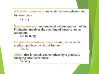speech and phonetics | PPTX