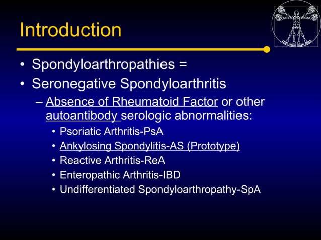 5spondyloarthropaties Seronegative Arthritis | PPT | Physical Therapy ...
