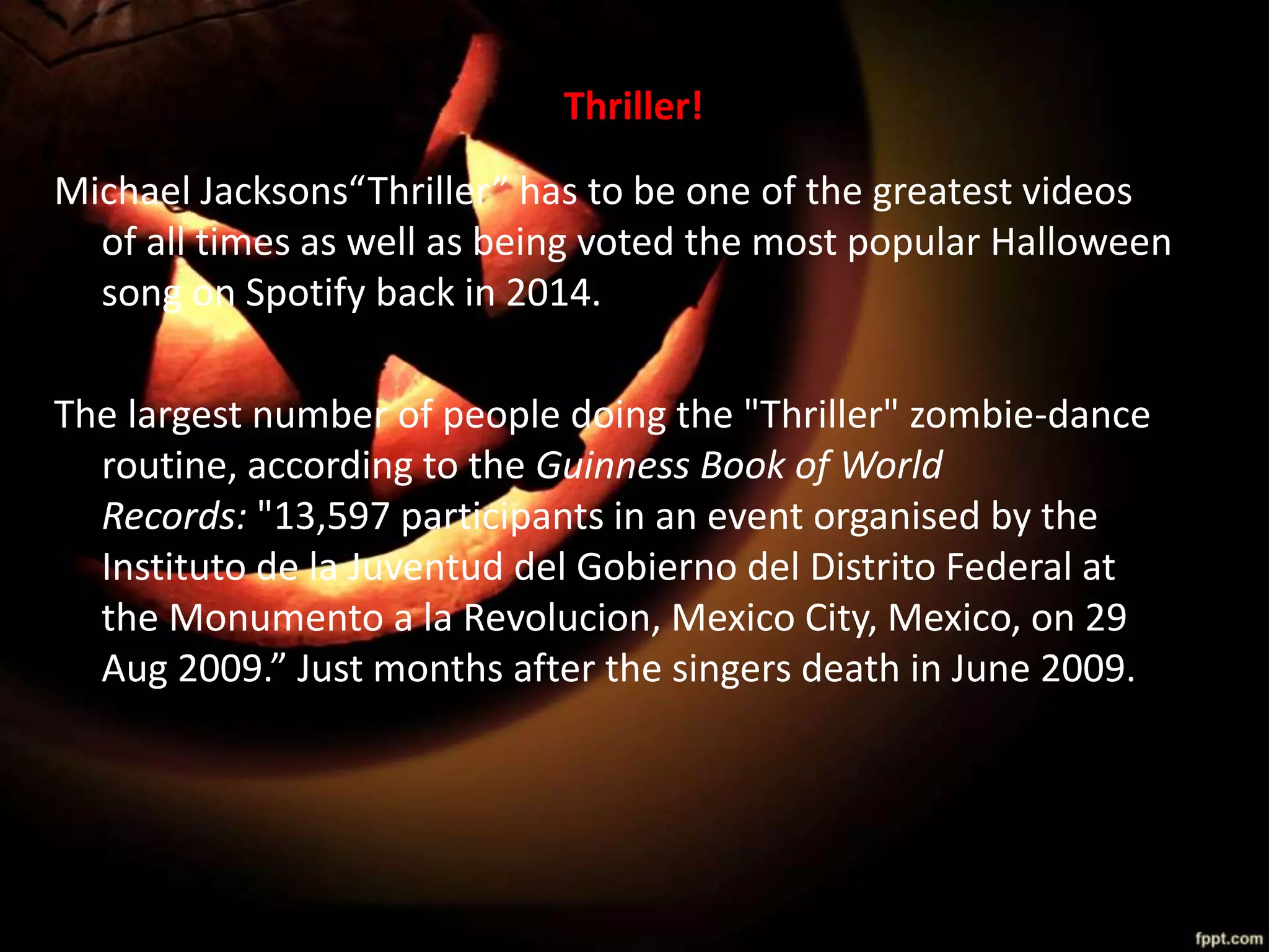 5 spooky halloween songs you should listen to | PPT | Free Download